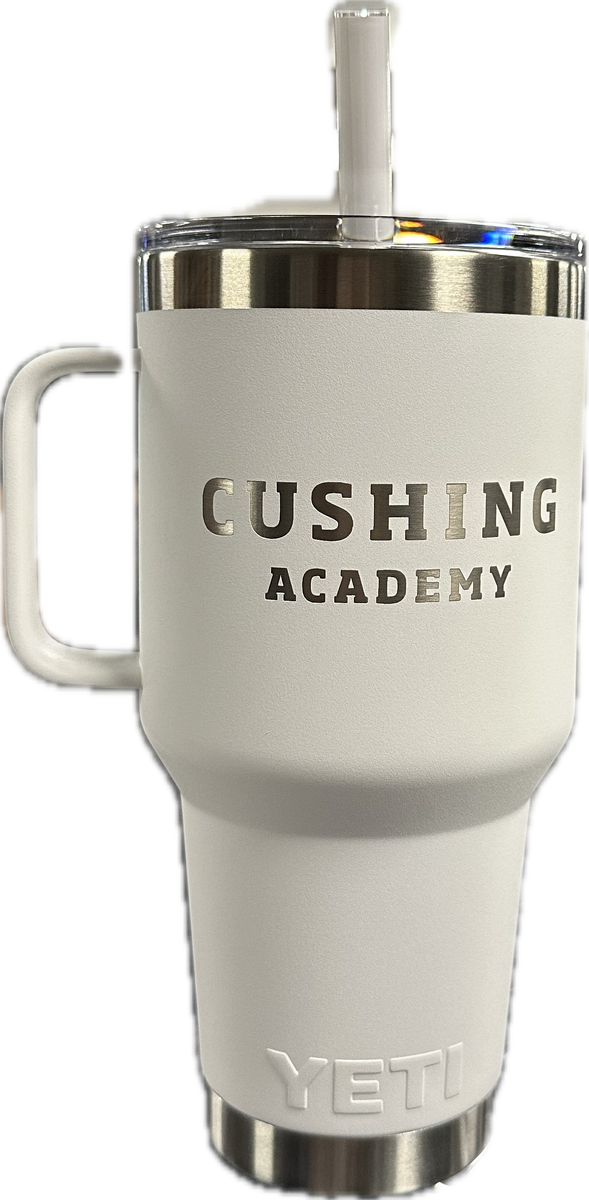 Yeti 25 OZ Tumbler With Straw – Cushing Academy Campus Store